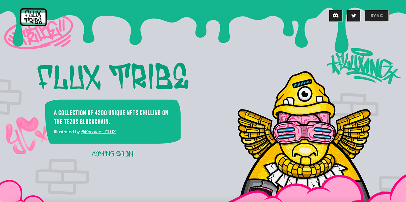 Flux Tribe - Bricks to the Blockchain